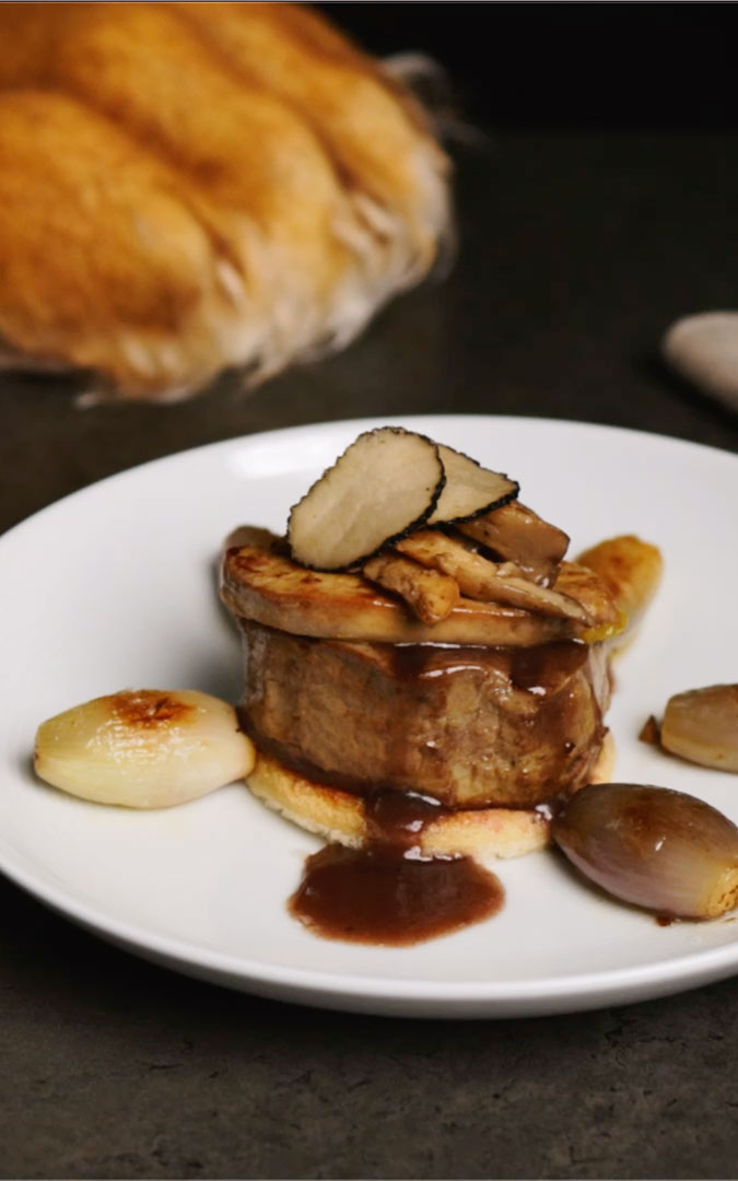 Rossini sirloin steak | Cooking Lovers