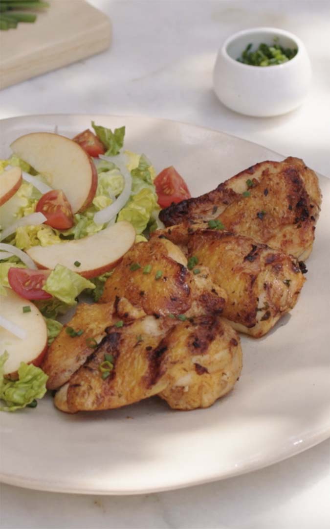 Muslos de pollo deshuesados a la barbacoa | Cooking Lovers