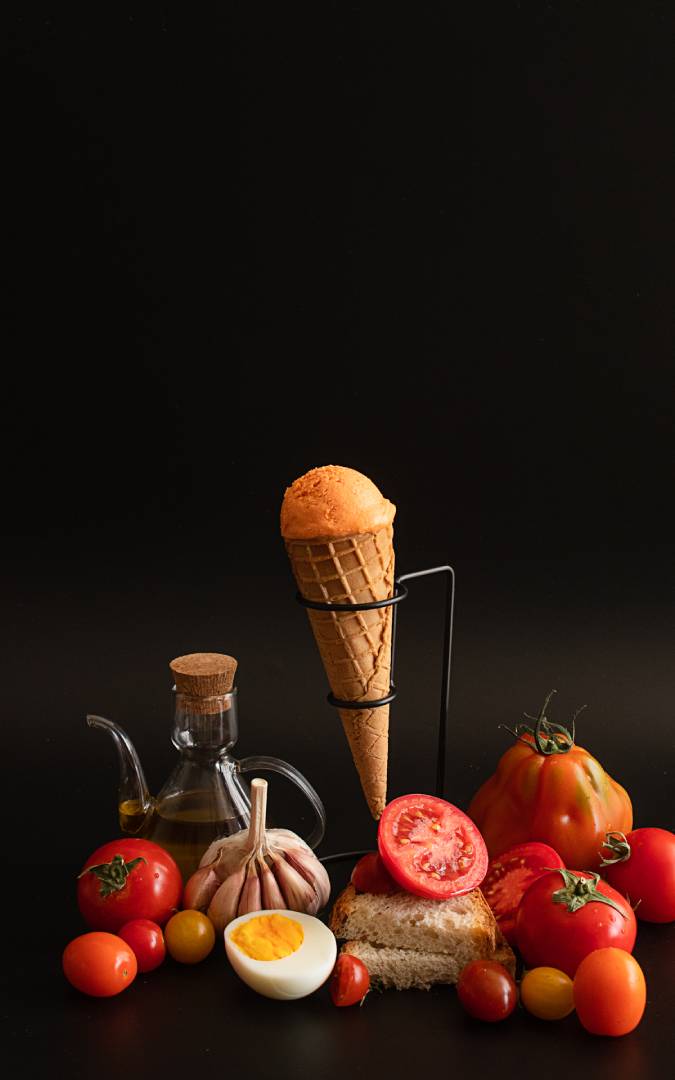 Helado de salmorejo | Cooking Lovers